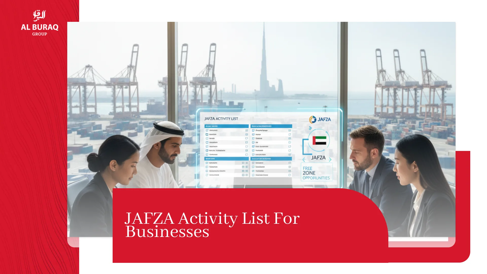 JAFZA Activity List for Businesses: All You Need to Know